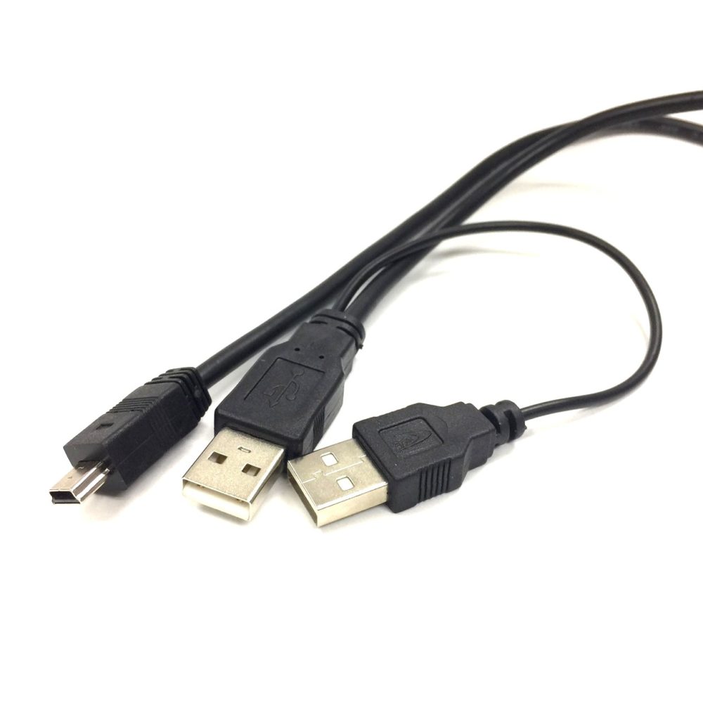 Ktlink | 2 USB 2.0 (TYPE-A) TO MINI 5 PIN (TYPE-B) CABLE